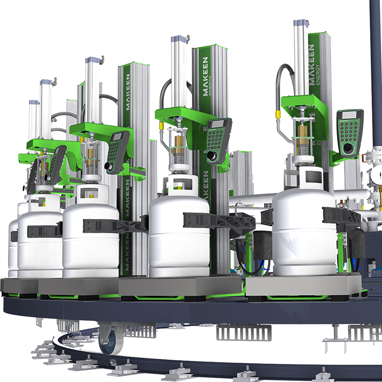The MAKEEN Energy product line for LPG filling | MAKEEN Energy