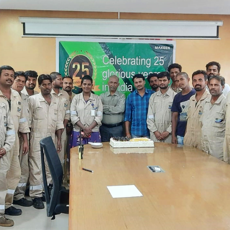 News: 25 year anniversary in India | MAKEEN Energy