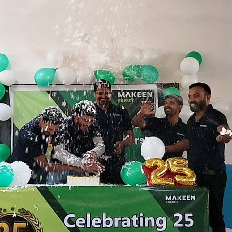News: 25 year anniversary in India | MAKEEN Energy